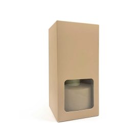 Diffuser – Matte Stone with Timber Cap – Artisan Candle Supplies